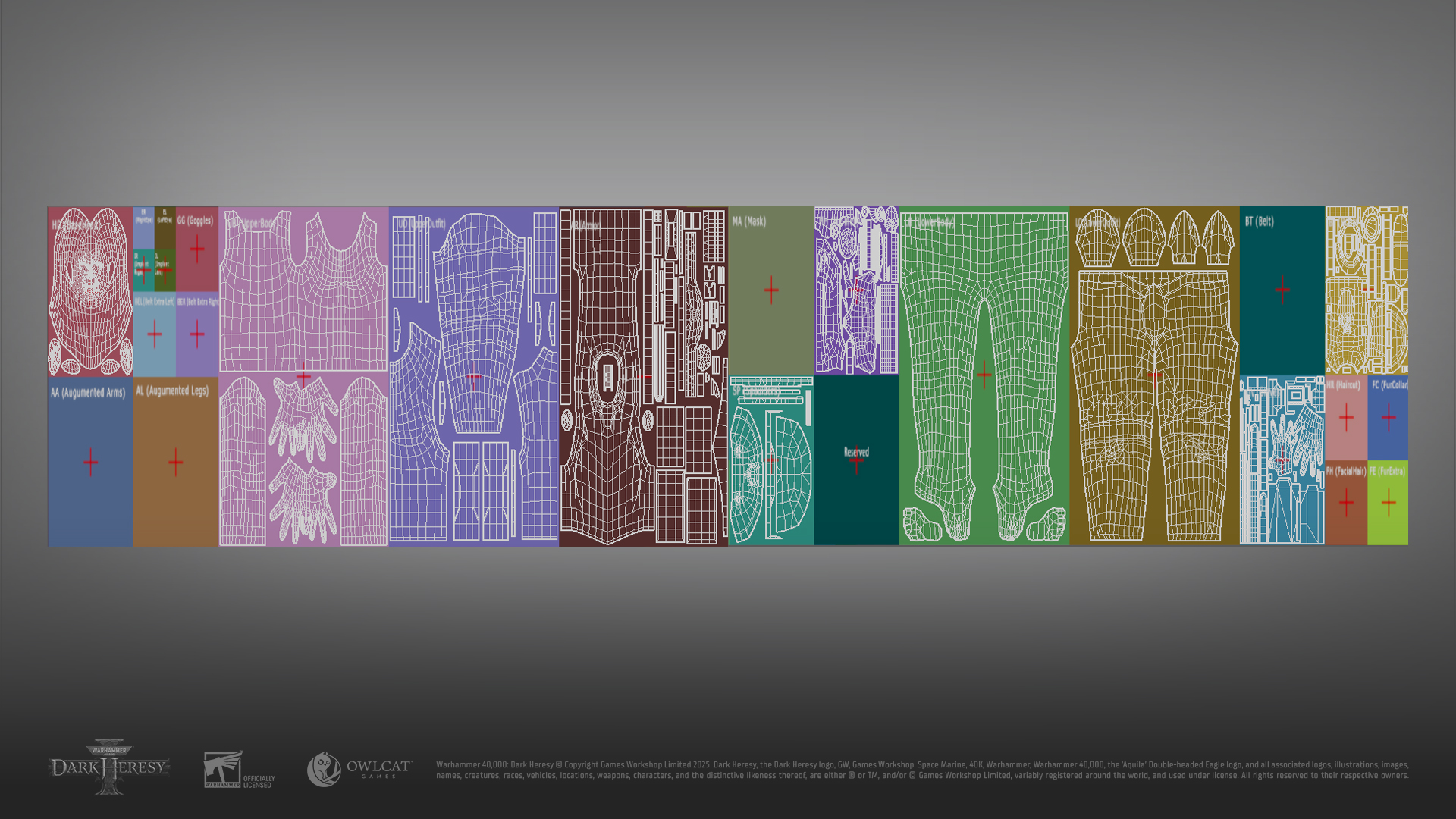 UV map